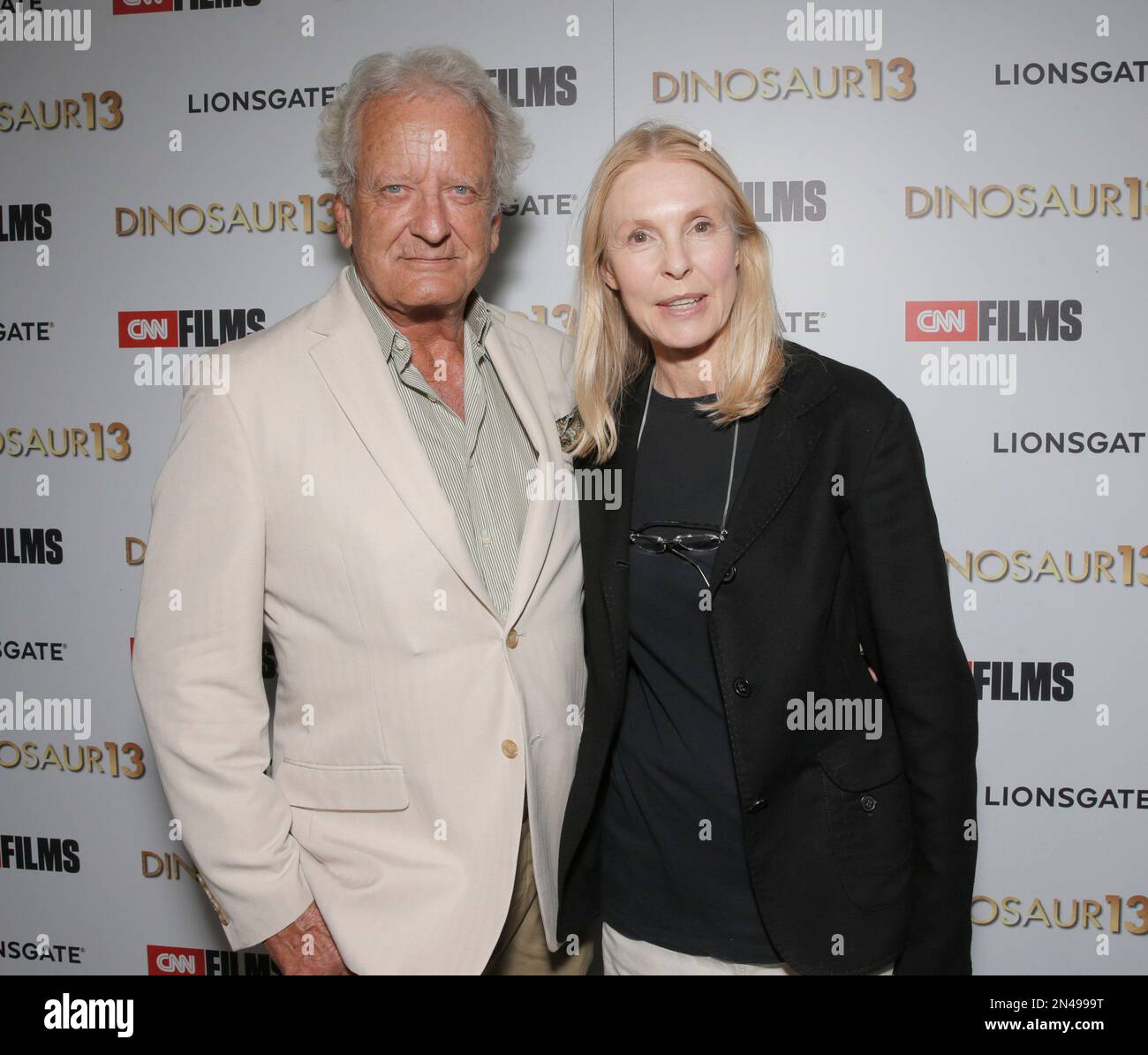 Nicolas Coster and Victoria Tennant attend the premiere of Lionsgate ...