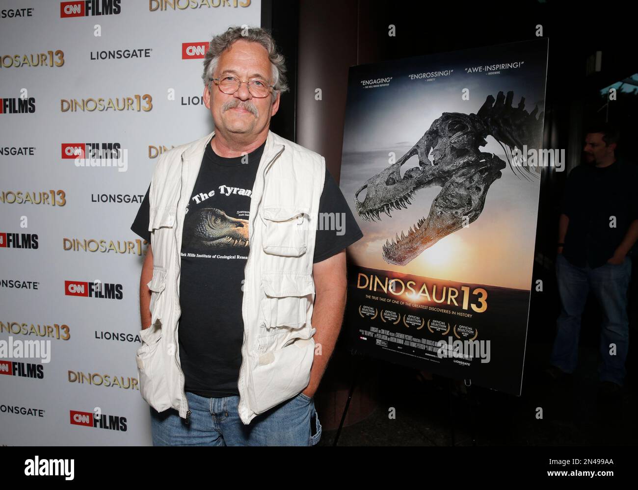 Paleontologist Peter Larson attends the premiere of Lionsgate and CNN ... Paleontologist Peter Larson attends the premiere of Lionsgate and CNN ...