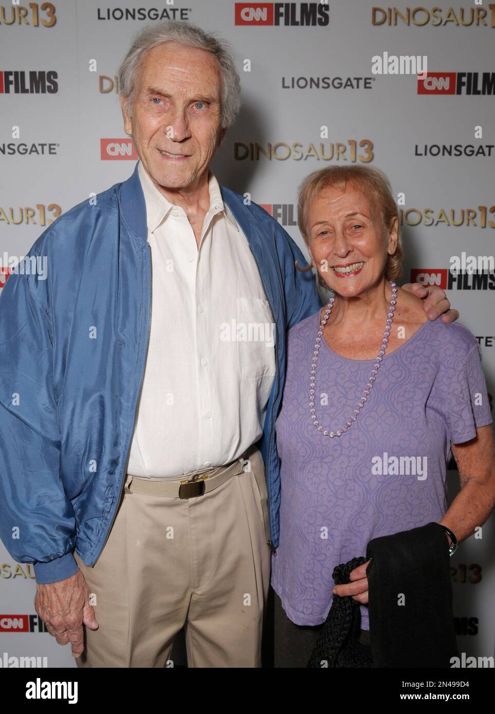 Peter Mark Richman and Helen Richman attend the premiere of Lionsgate ...