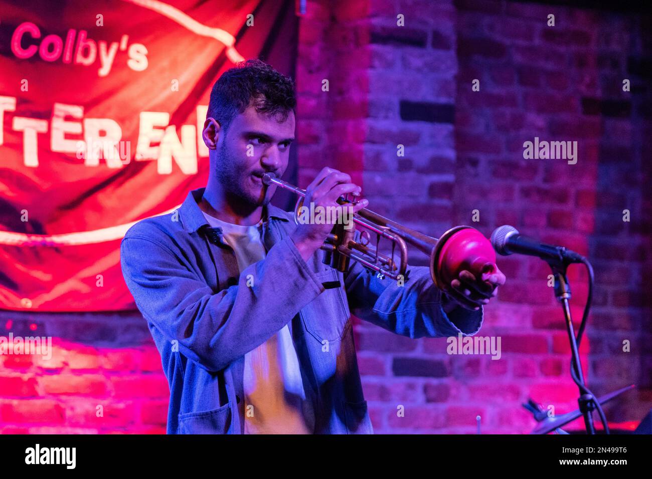Noe Codjia, trampet performs with Paris Jazz Session and Jeanne Michard ...