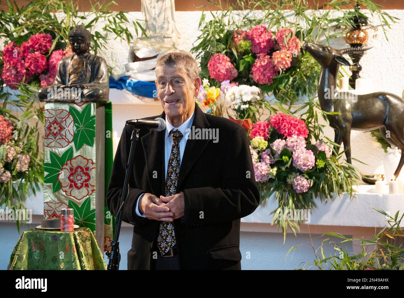 Paris, France, Portrait Interfaith Buddhist Festival, Religious ...