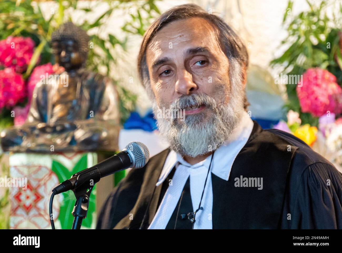 Paris, France, Portrait, Interfaith Buddhist Festival, Religious ...