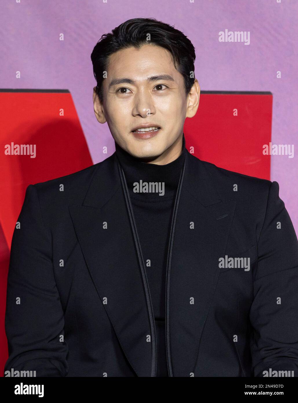 Seoul, South Korea. 8th Feb, 2023. (L to R) South Korean actor Teo Yoo ...