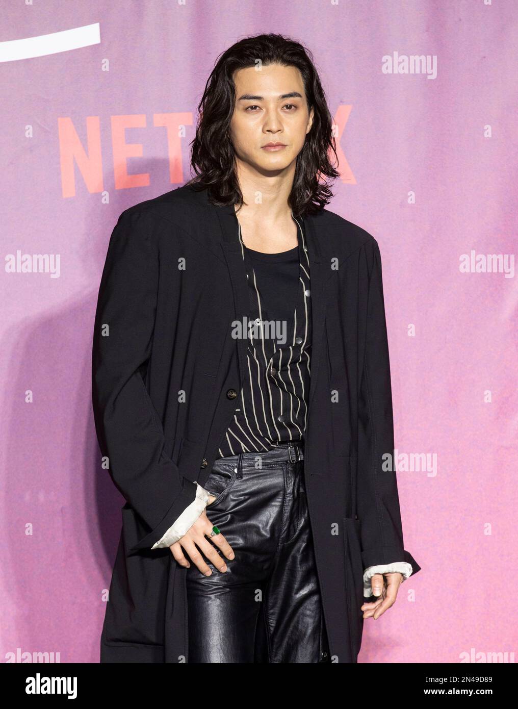 Seoul, South Korea. 8th Feb, 2023. South Korean actor Kim Ji-hoon ...