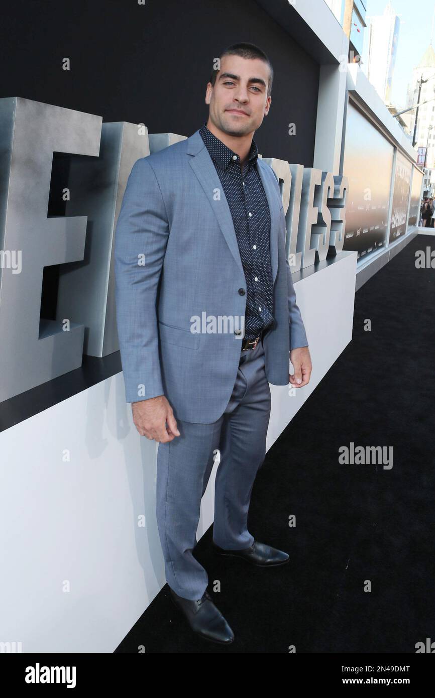 Thomas Canestraro arrives at the Lionsgate Los Angeles premiere of "The ...