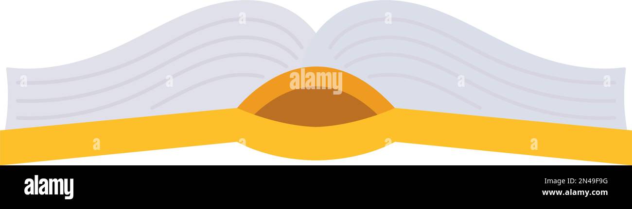 yellow book open library Stock Vector Image & Art - Alamy