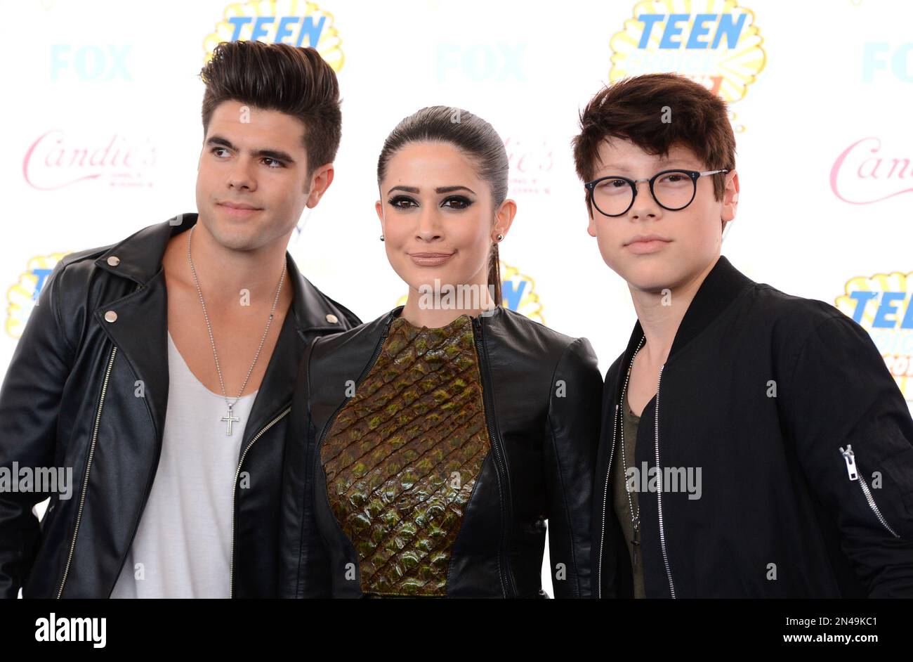 Michael Lerios, and from left, Gaby Symons and Demitri Lerios, of the ...