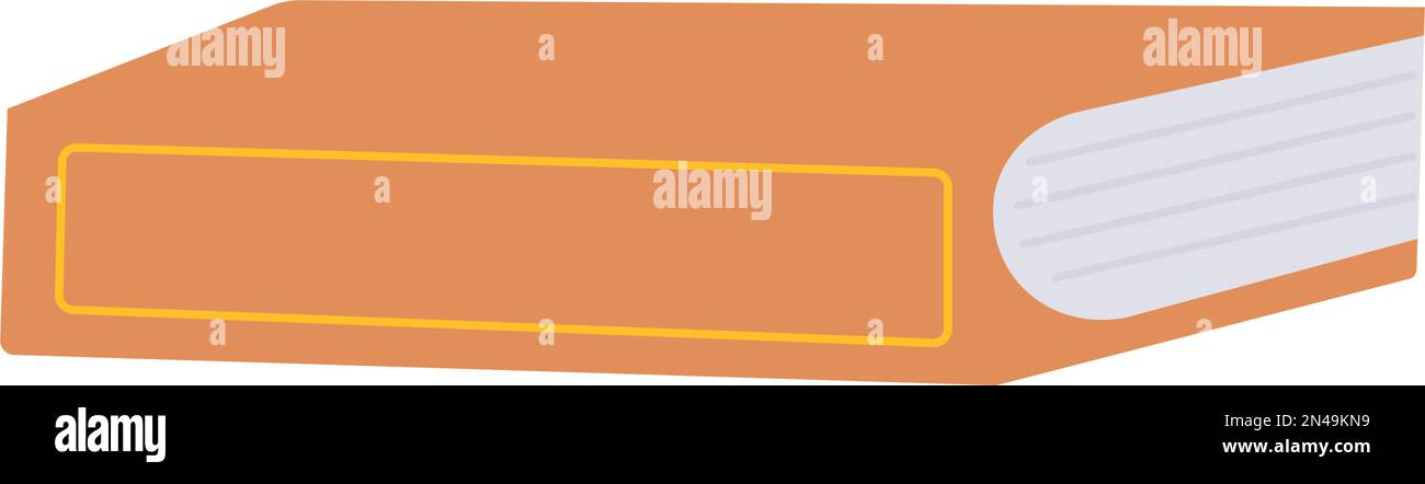 orange book library closed Stock Vector Image & Art - Alamy