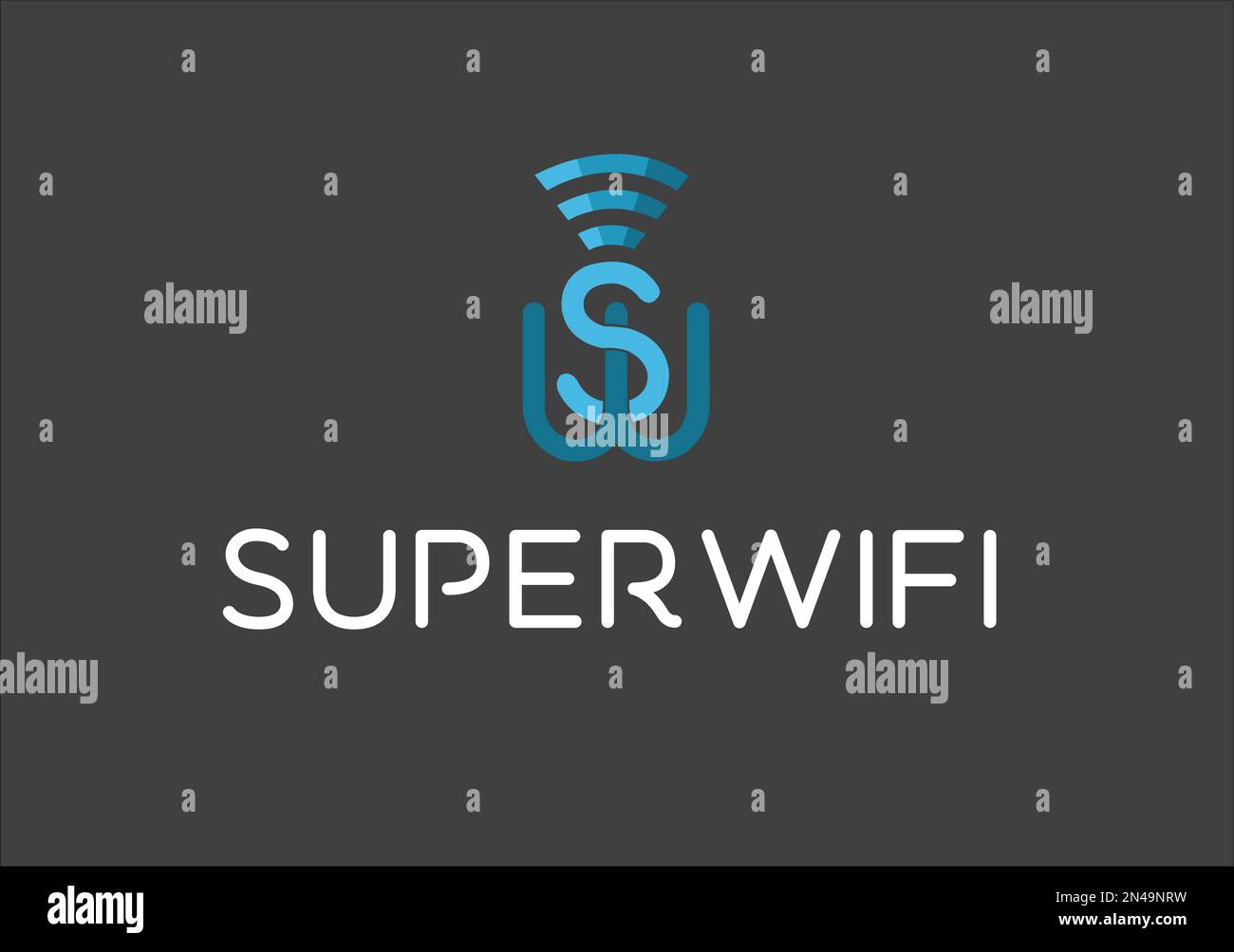 new thin line style wireless icon and wifi logo. isolated vector radio ...