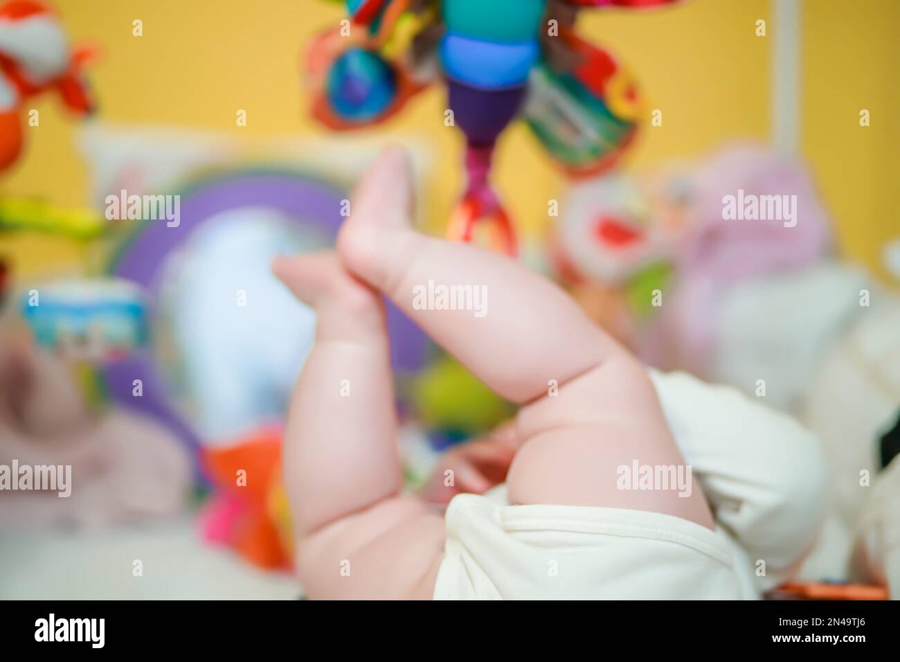 Newborn baby legs toys hi-res stock photography and images - Alamy