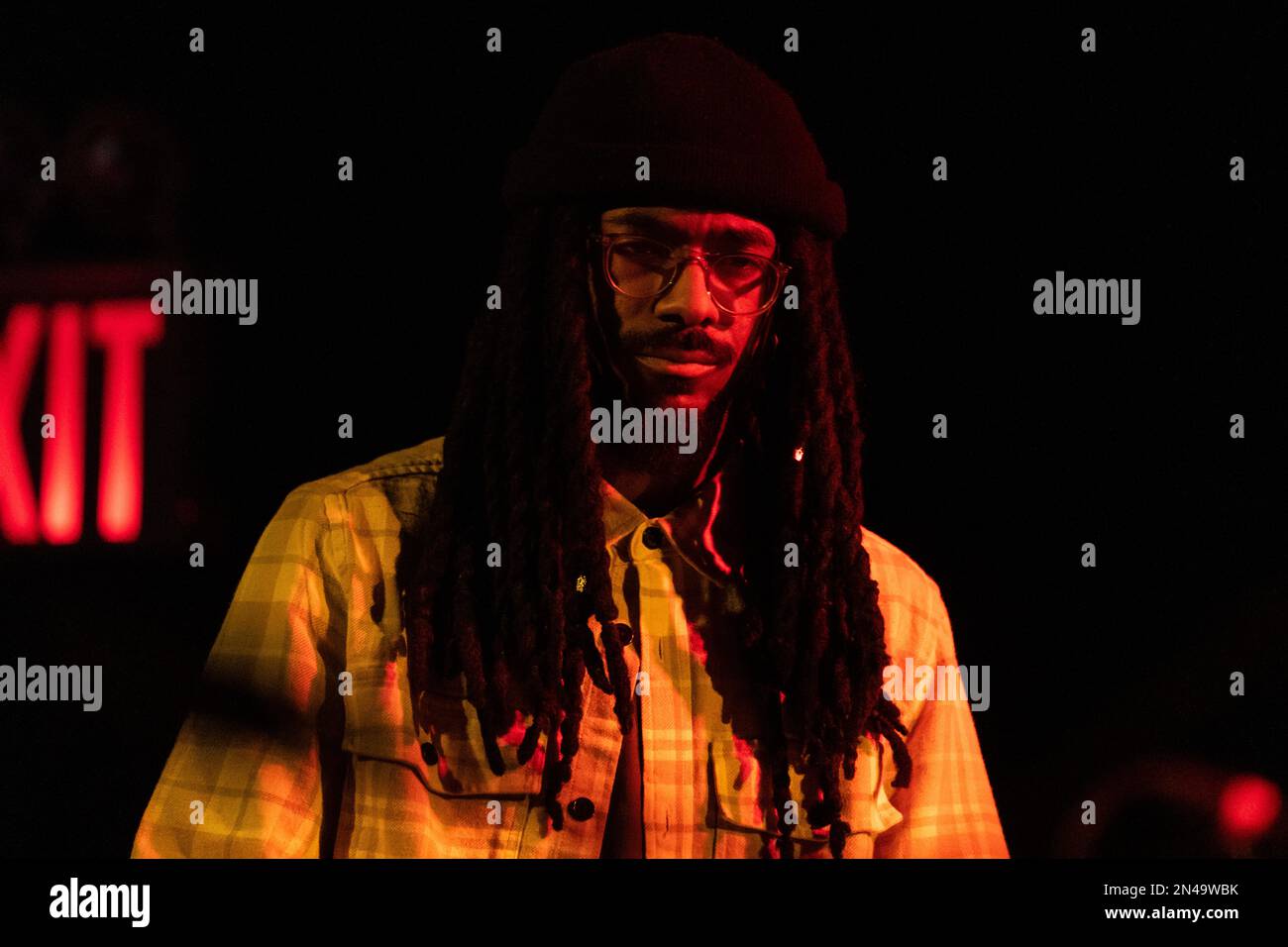 Joel Ross on vibraphone and Parables perform during Winter JazzFest (Le ...