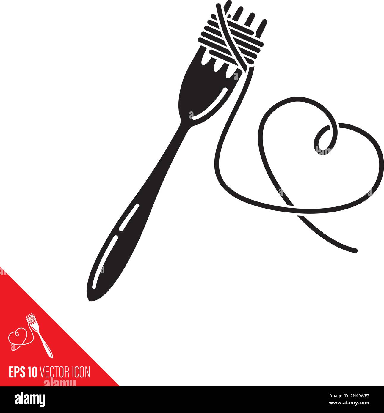 Spaghetti vector vectors hi-res stock photography and images - Alamy