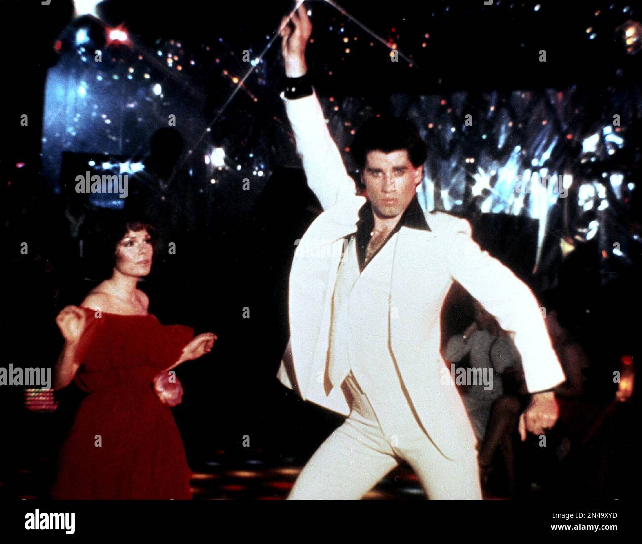 John travolta tony manero hi-res stock photography and images - Alamy