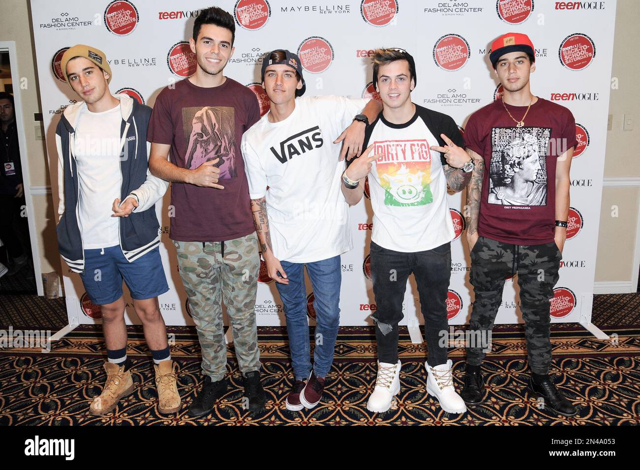From left, Jai Brooks, James Yammouni, Beau Brooks, Daniel Sahyounie ...