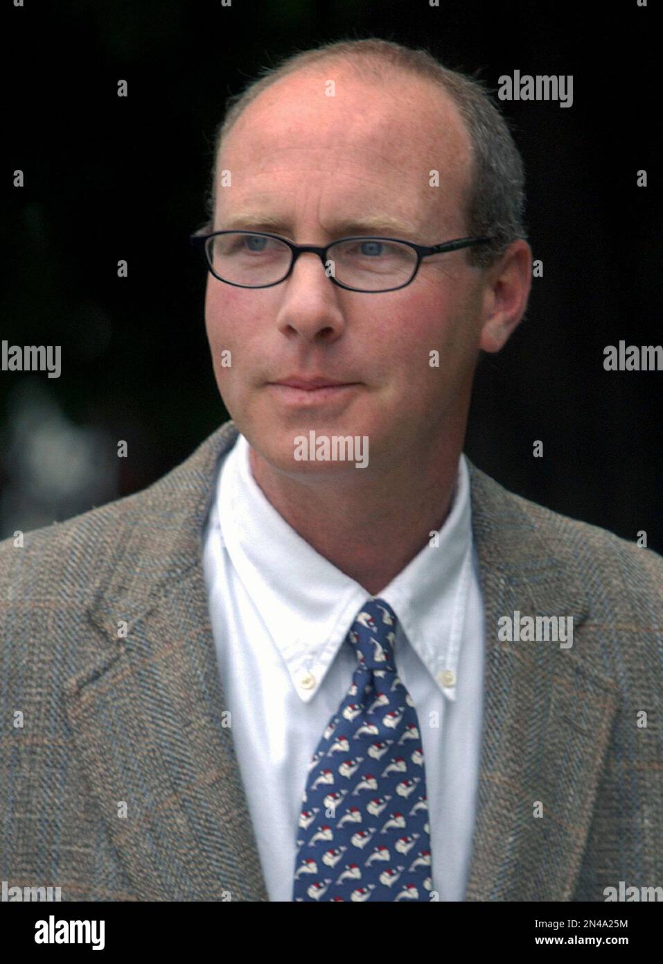 FILE - In this June 5, 2002 file photo, Thomas Skakel enters the court ...