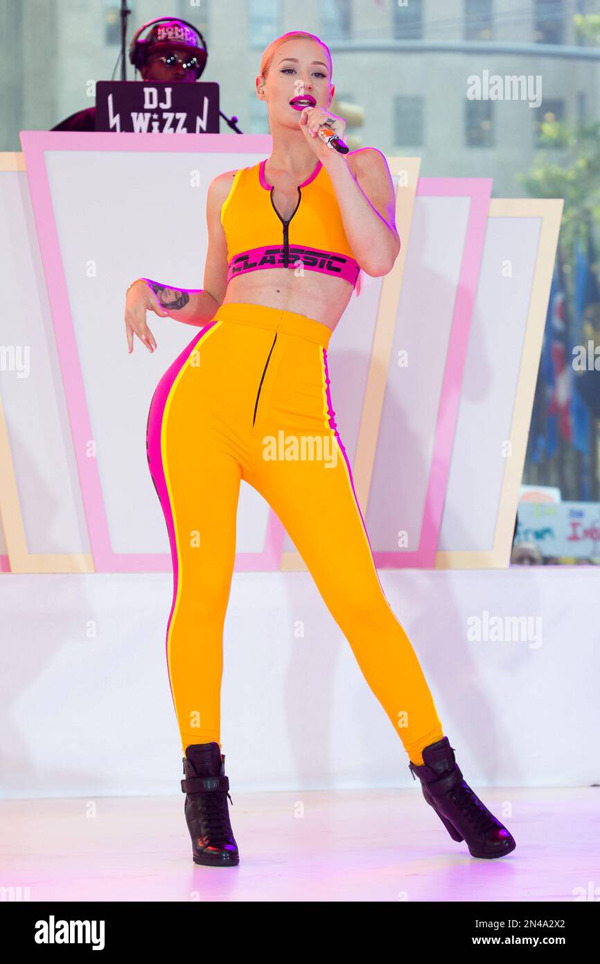 Iggy Azalea performs on NBC's "Today" show on Friday, August 8, 2014 in ...