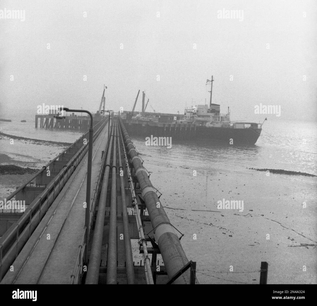 The specially converted tanker named Methane Pioneer, which carried the ...