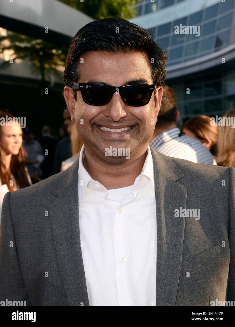 Producer Aditya Sood arrives at the Los Angeles premiere of "Let's Be ...