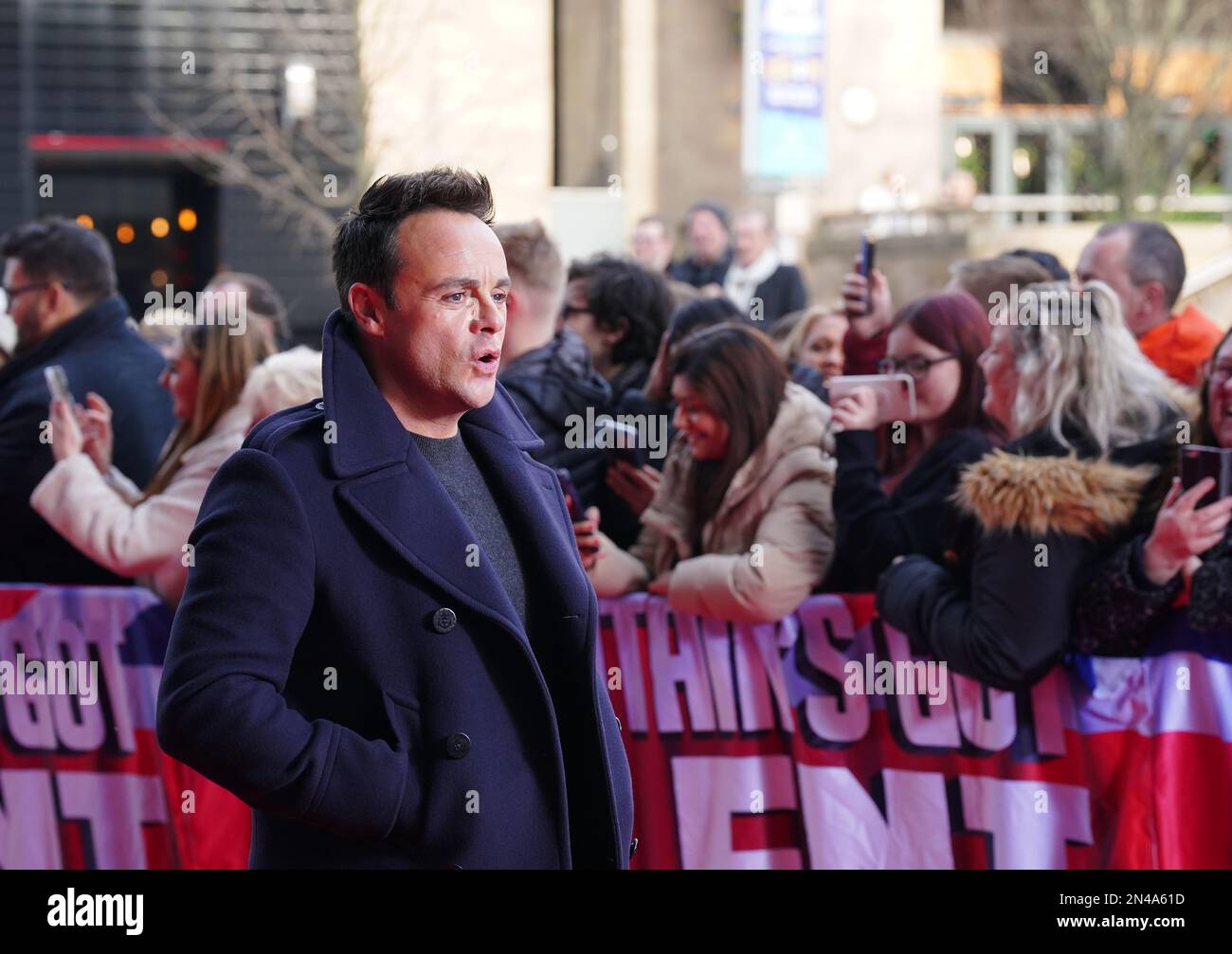 Anthony McPartlin arriving for the Britain's Got Talent auditions, at ...
