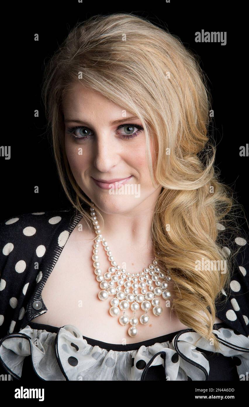 American singer-songwriter Meghan Trainor, known for the pop single ...
