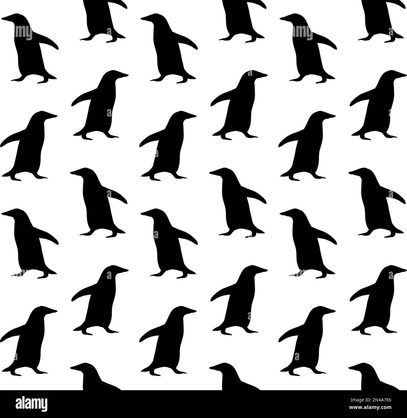 Penguin walking Black and White Stock Photos & Images - Alamy