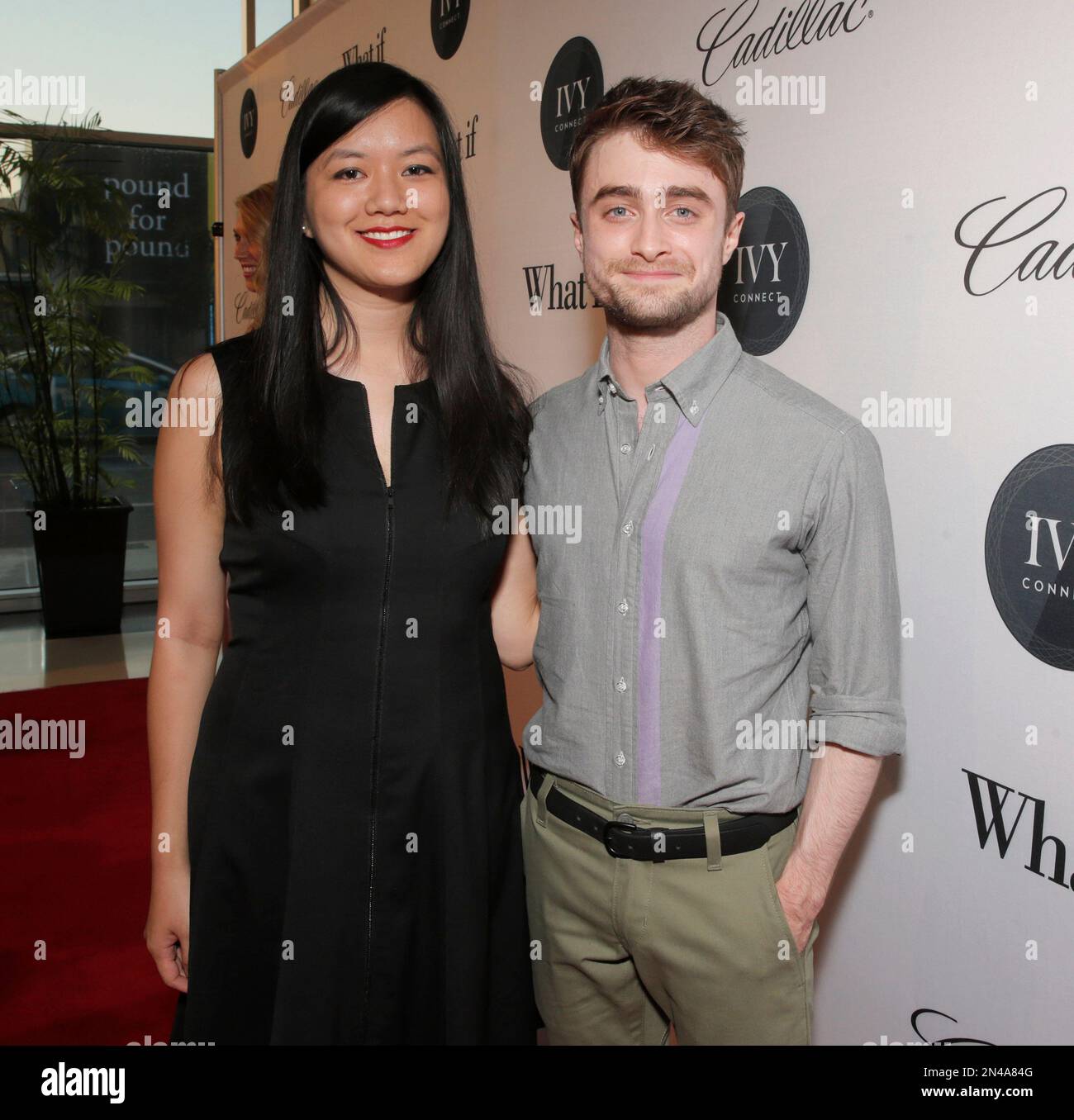 Ivy Innovator Award Winner Tiffany Pham and Daniel Radcliffe attend ...