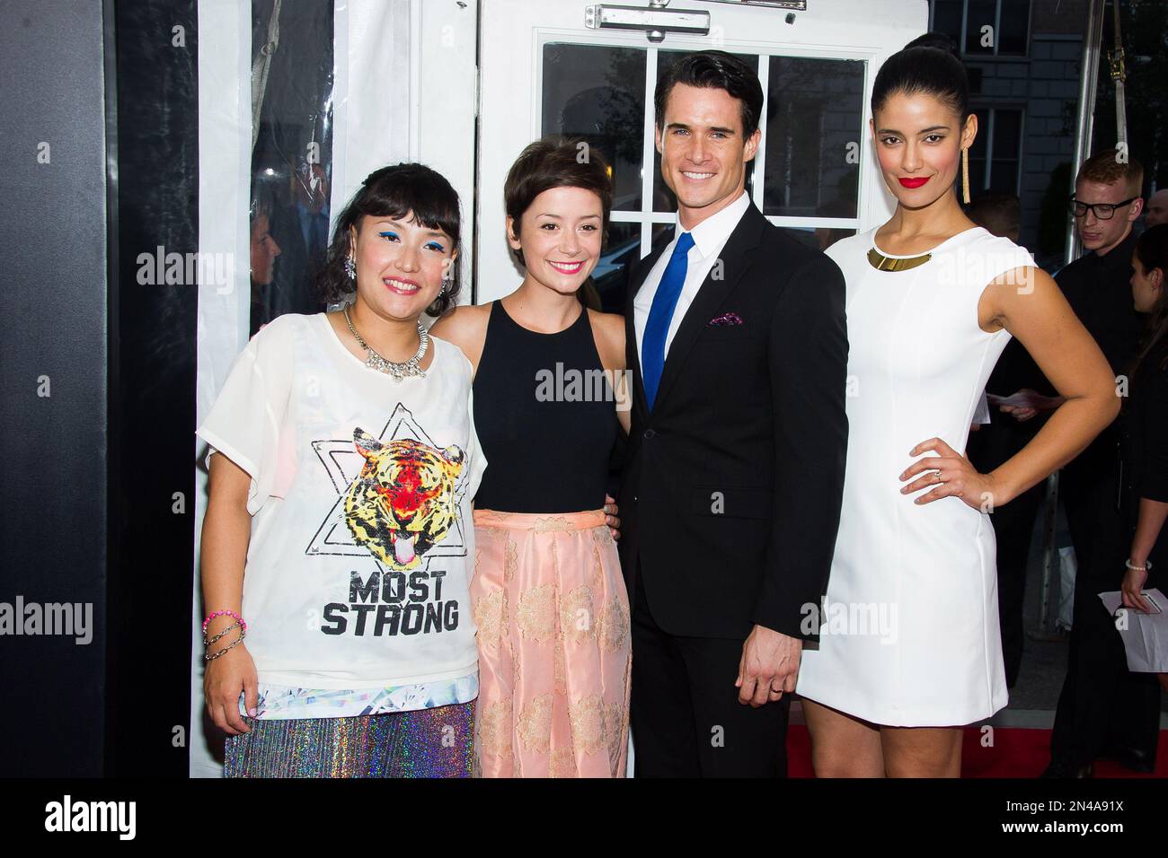 Satsuki Okawa, left, Phoebe Neidhardt, Nick Ballard and Jessica Clark ...