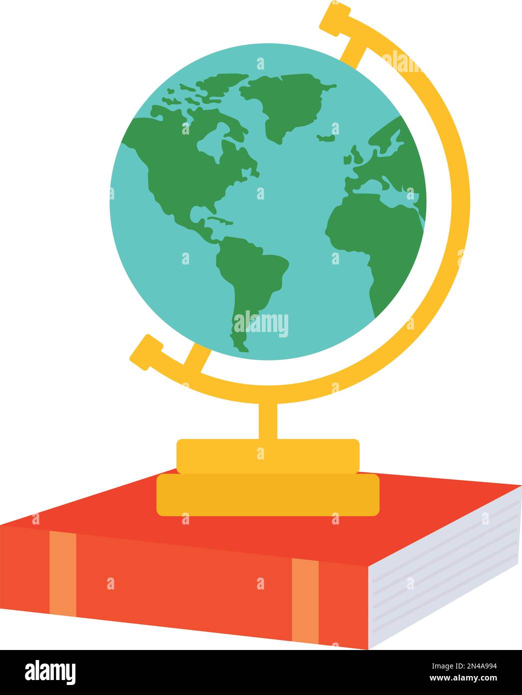 book with earth map Stock Vector Image & Art - Alamy