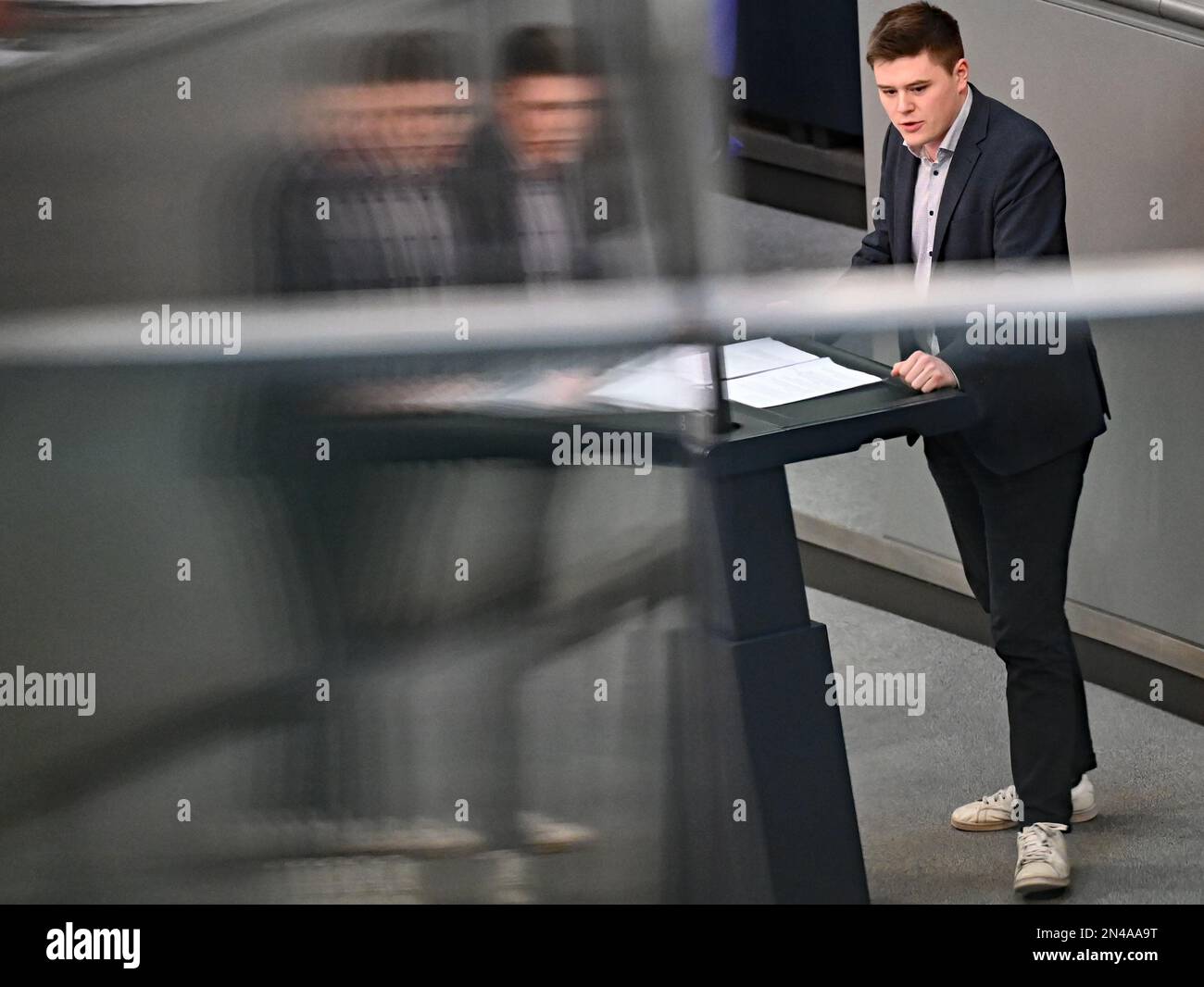 Berlin, Germany. 08th Feb, 2023. Fabian Funke (SPD), Member of ...
