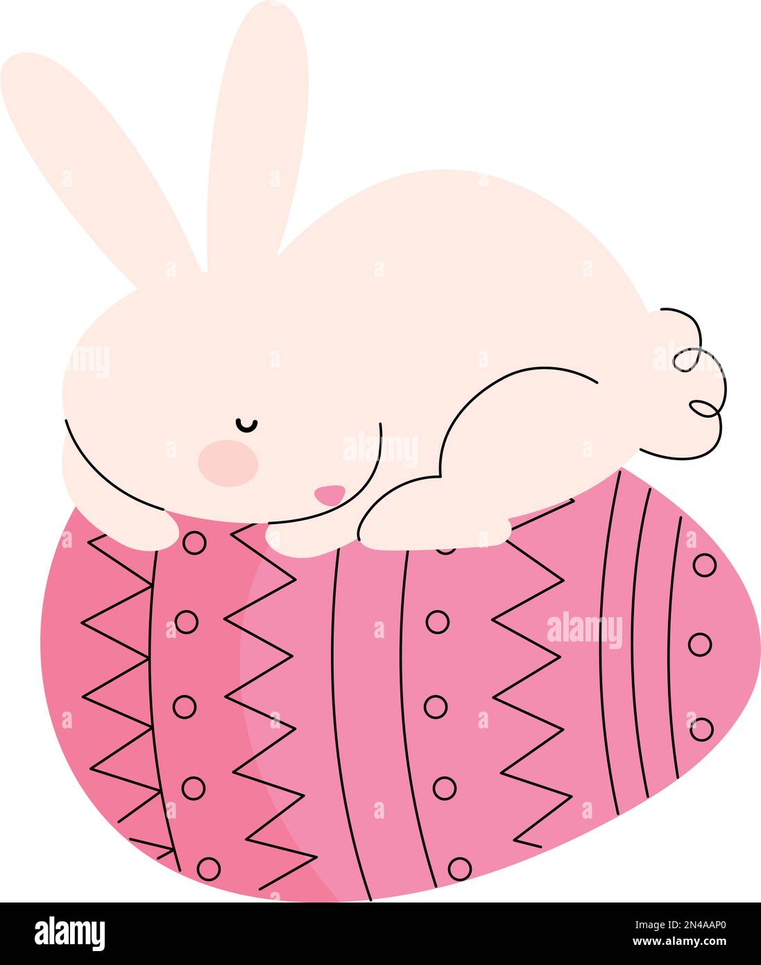 Sleeping egg Stock Vector Images - Alamy