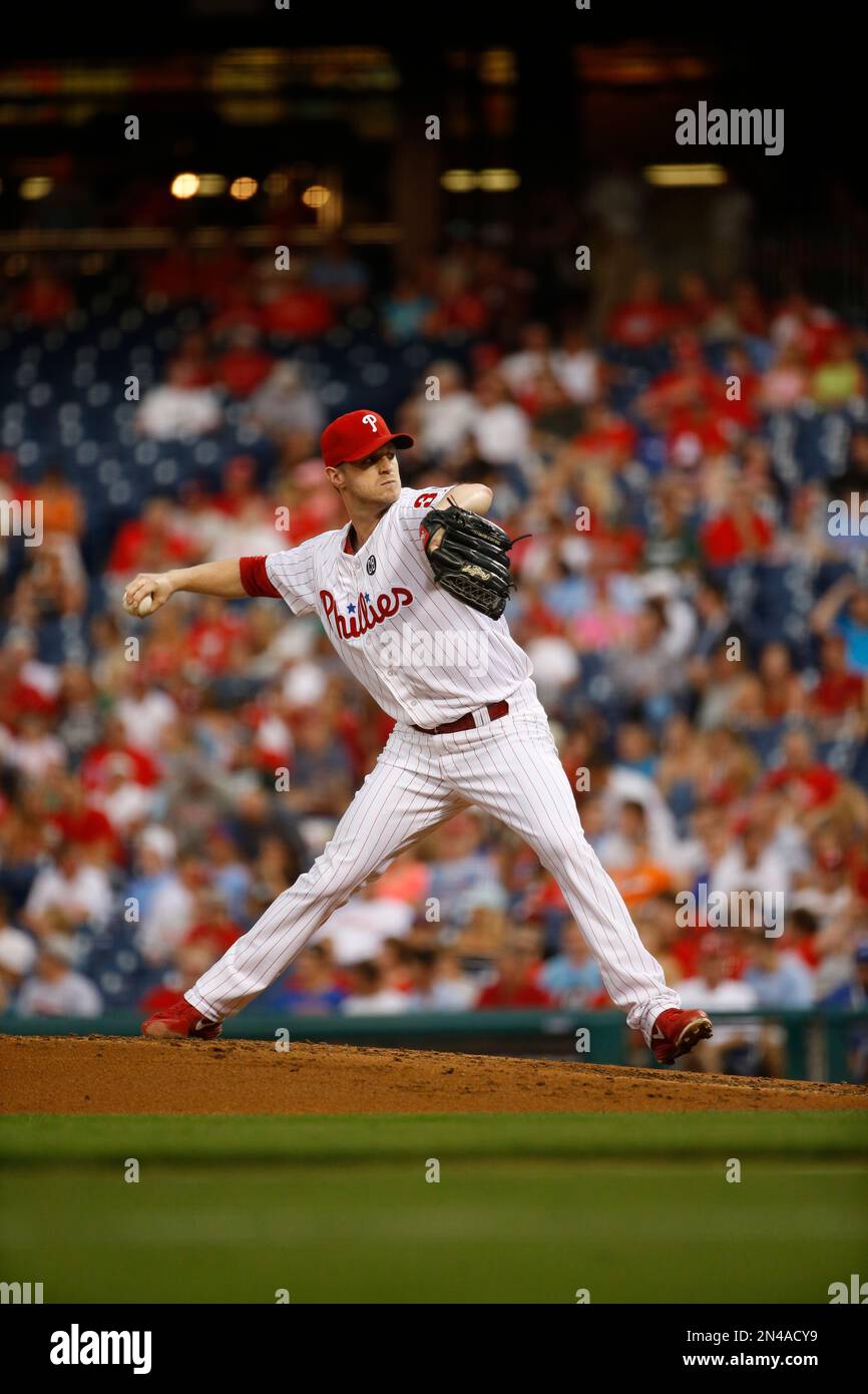 Philadelphia Phillies' Kyle Kendrick pitches during an interleague ...