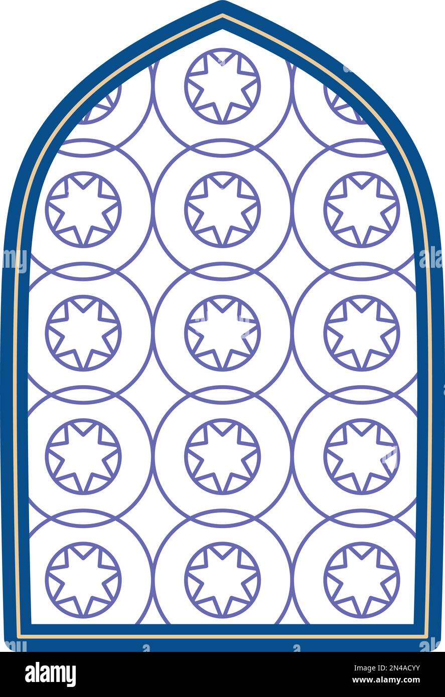 Blue palace interior Stock Vector Images - Alamy