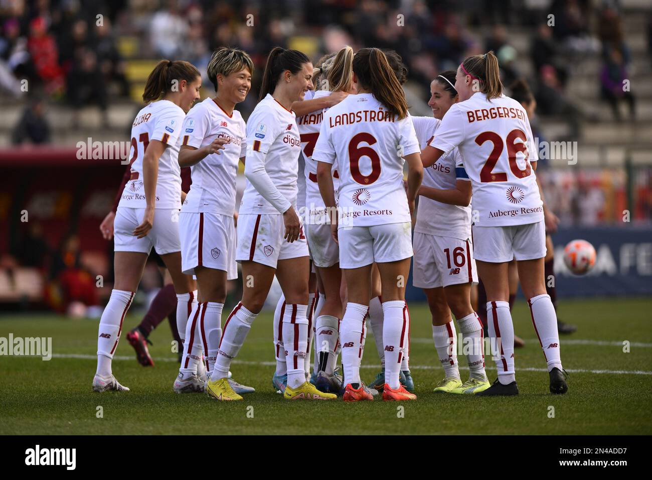 Rome, Italy, 08/02/2023, Zara Kramzar of AS Roma Women during the ...