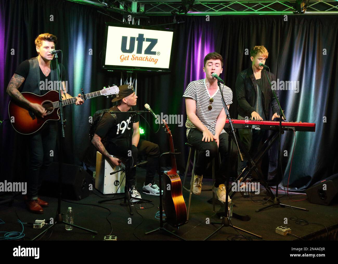 Charley Bagnall, from left, Lewi Morgan, Jake Roche and Lewi Morgan of ...