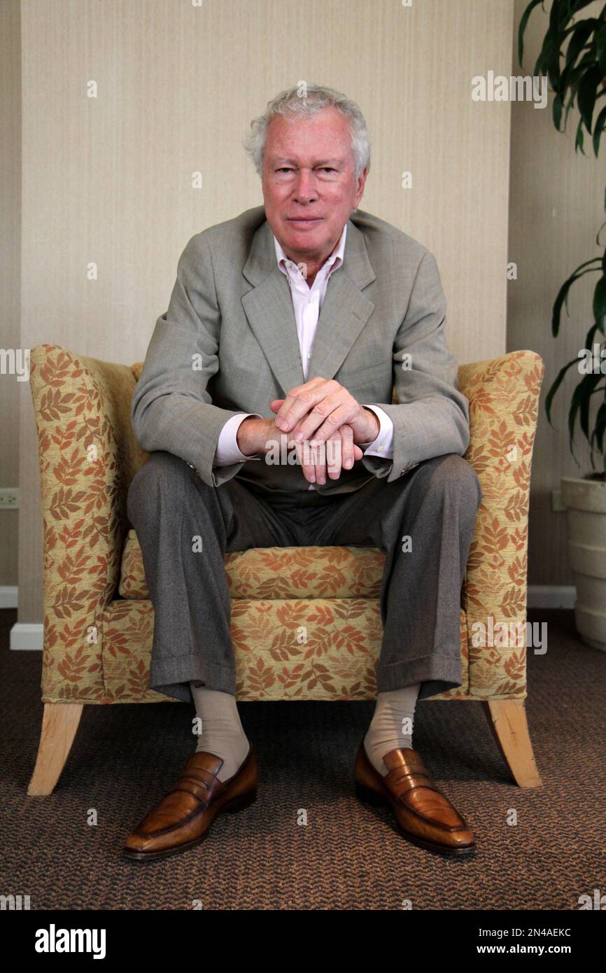 A portrait of former Canadian Ambassador to Iran, Ken Taylor, taken on ...