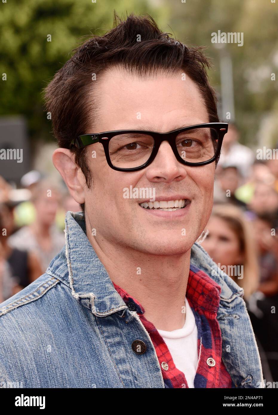 Johnny Knoxville Arrives At The Los Angeles Premiere Of Teenage Mutant
