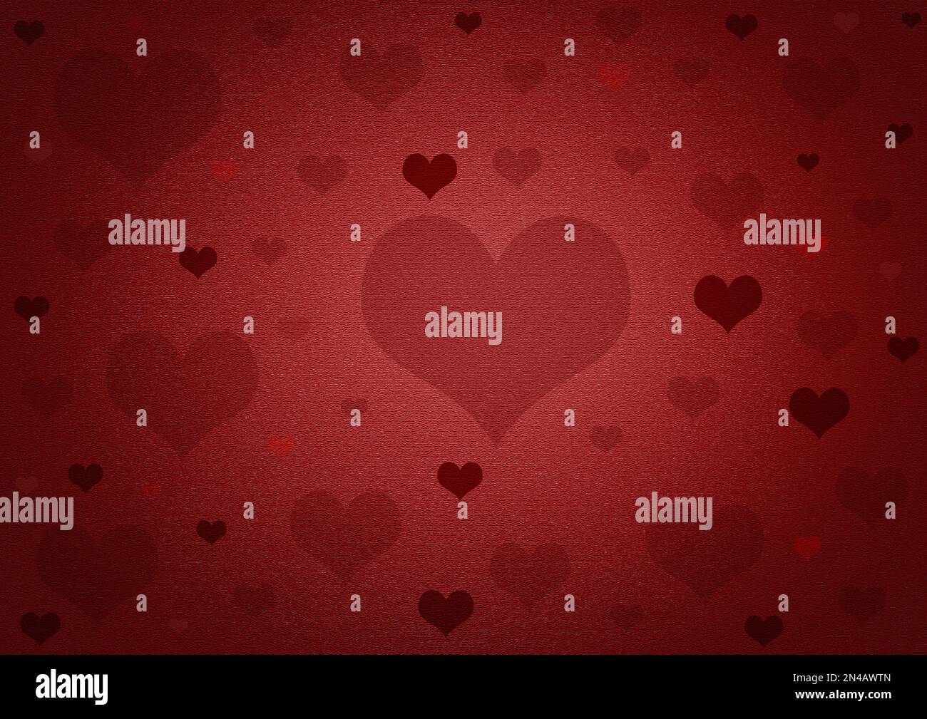 red hearts textured background wallpaper design Stock Photo - Alamy