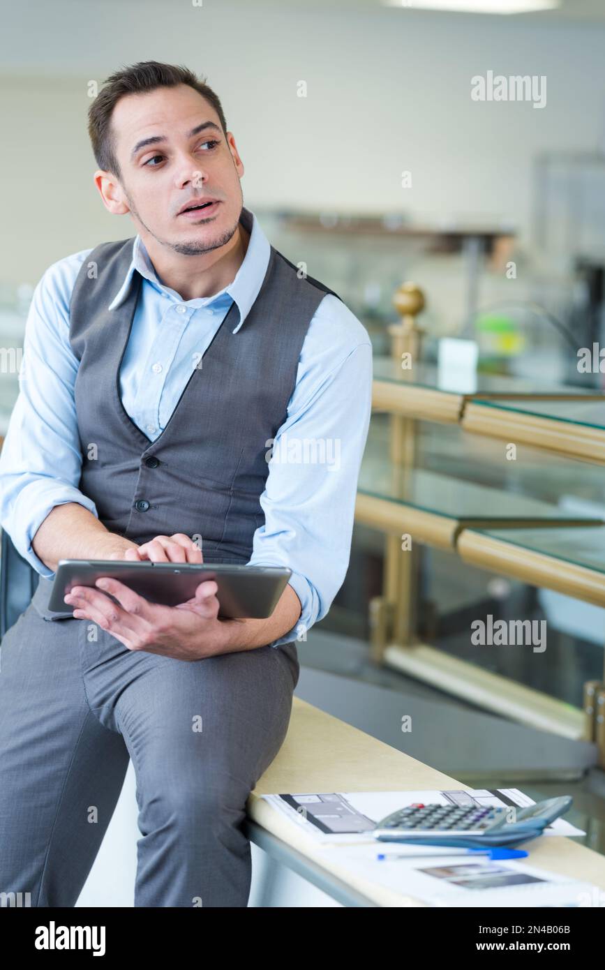 Handome hi-res stock photography and images - Alamy