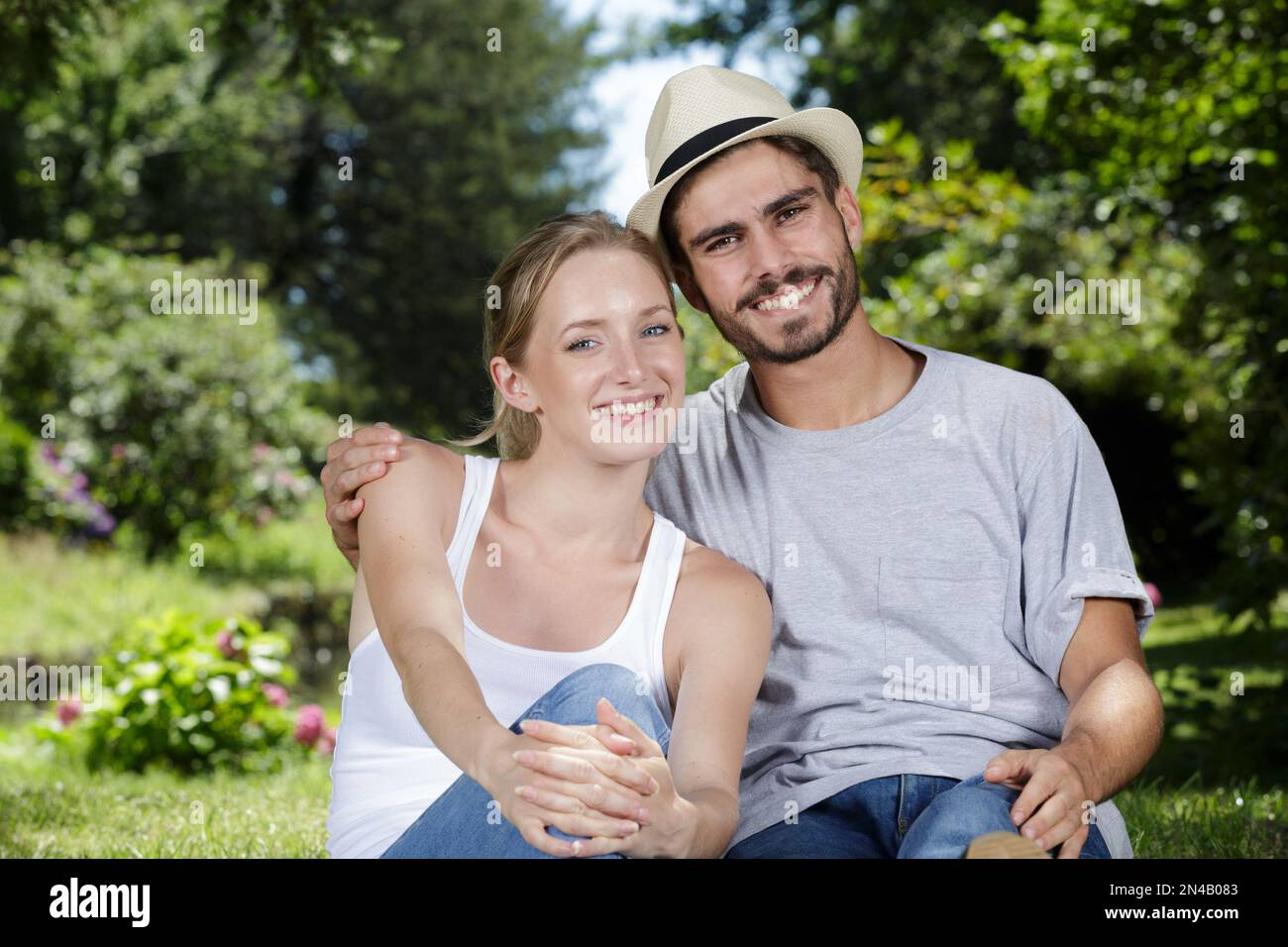 the joy of being in love Stock Photo - Alamy