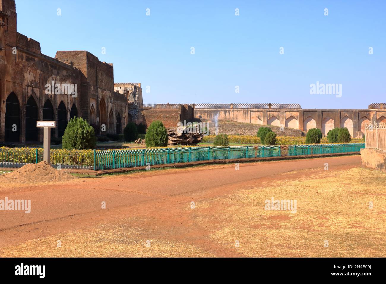 the Bidar Fort in Karnataka in India Stock Photo - Alamy