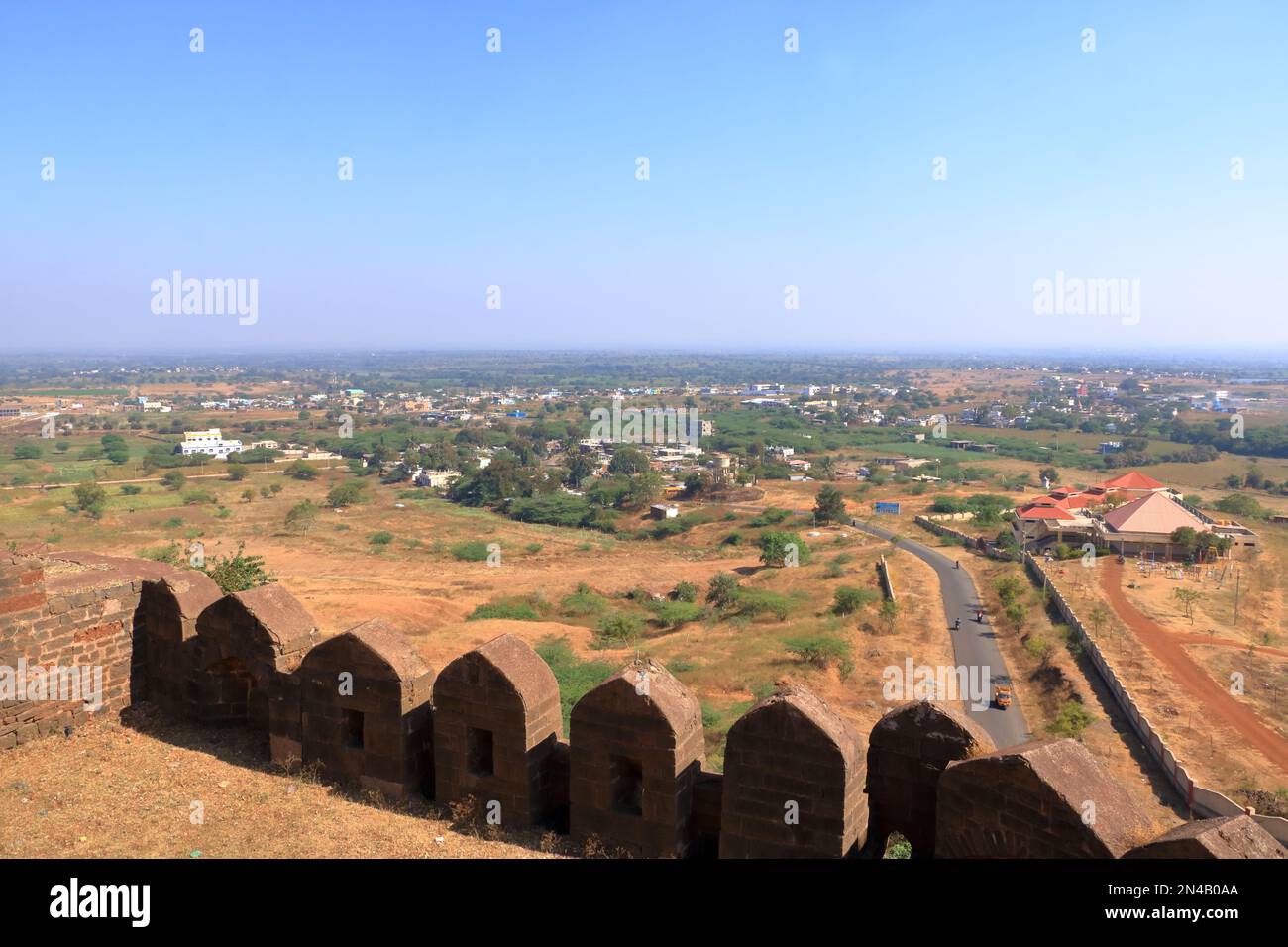 View from Bidar Fort, Karnataka in India Stock Photo - Alamy