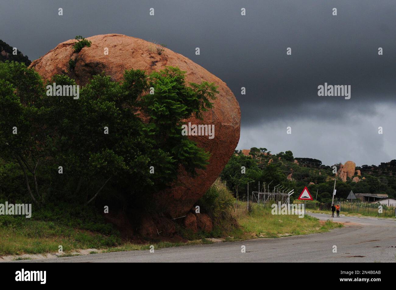 The village of Mashashane in Limpopo is charactarised by beautiful rock ...