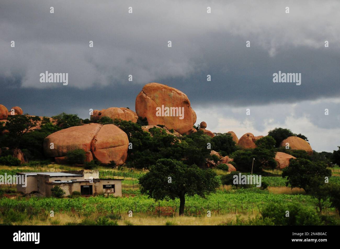 The village of Mashashane in Limpopo is charactarised by beautiful rock ...