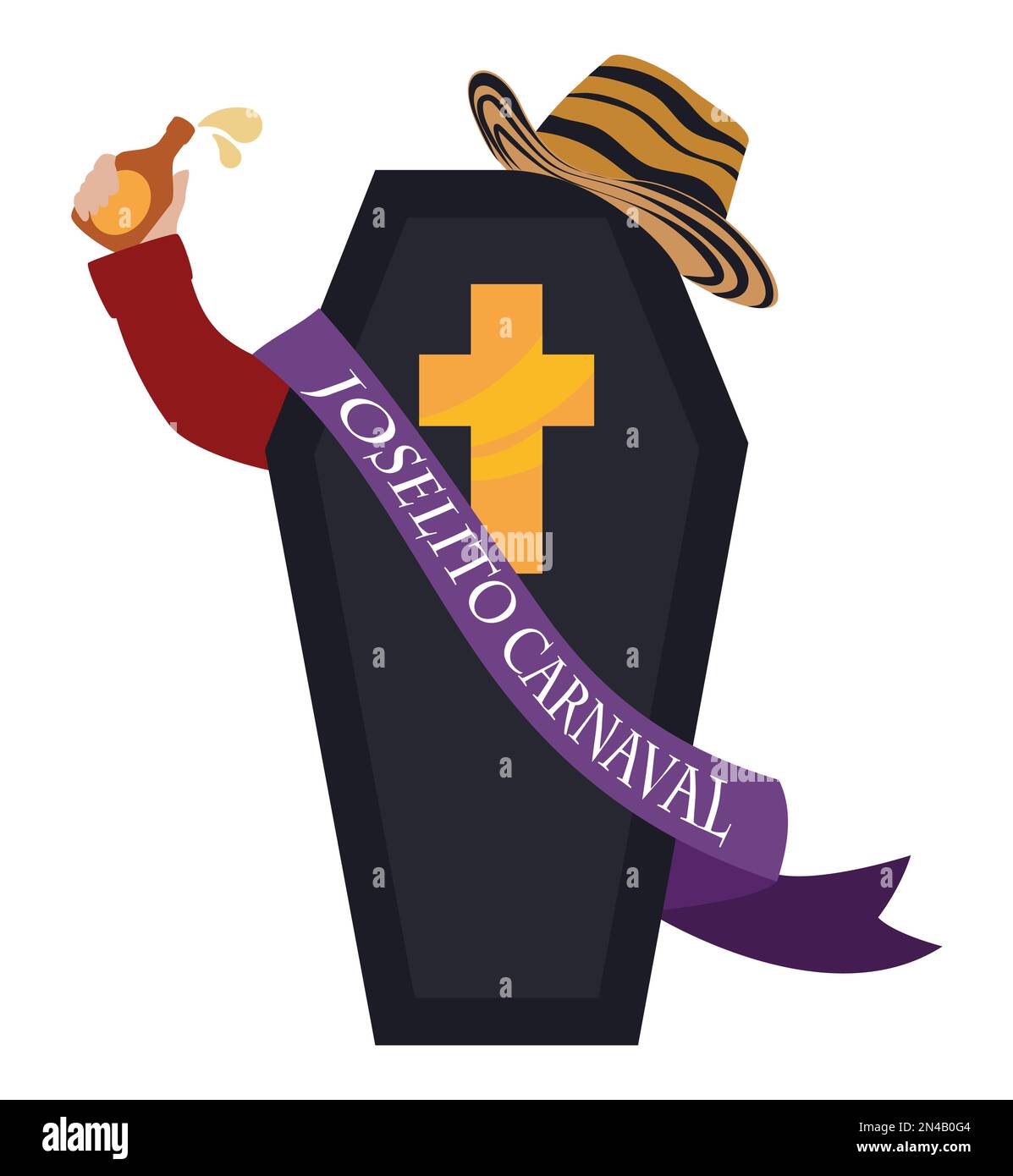 Celebrating the end of Stock Vector Images - Alamy