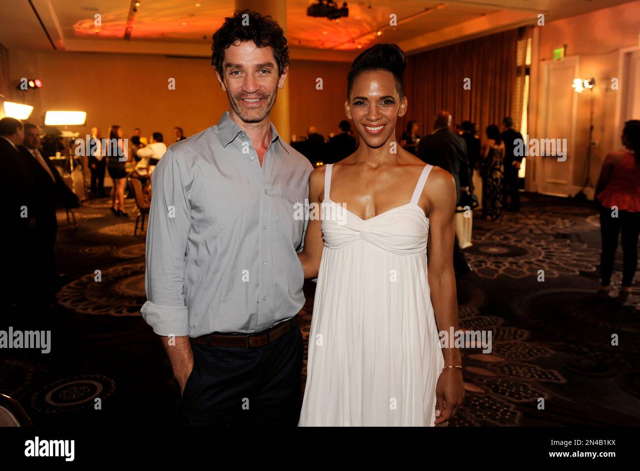 James Frain, left, and Marta Cunningham attend the 29th annual Imagen ...