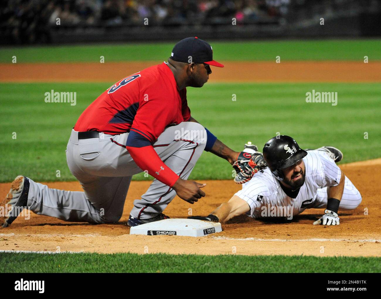 Adam Eaton White Sox Slide