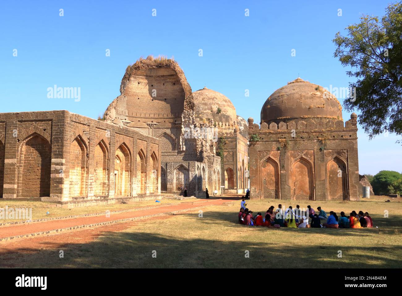 December 18 2022 - Bidar, Karnataka in India: People enjoy the Bahmani ...