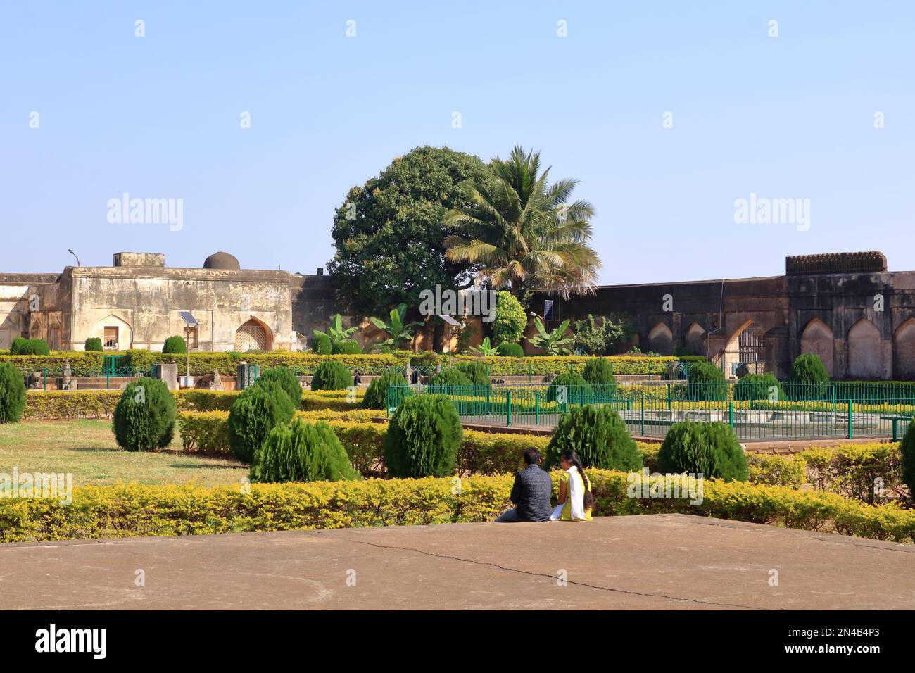 December 18 2022 - Bidar, Karnataka in India: People enjoy the Bidar ...