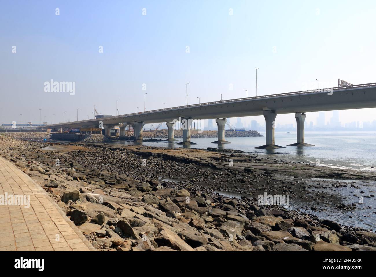Bandra-Worli Sea Link, officially called Rajiv Gandhi Sea Link, is a ...