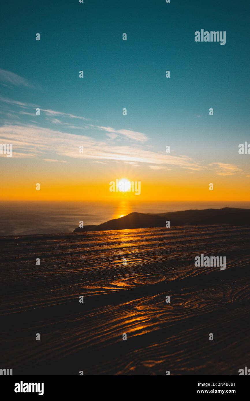Magical sunset sea in hi-res stock photography and images - Alamy